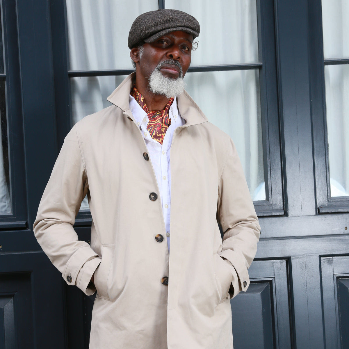 The Powis - Mac Raincoat - Beige – Stumper & Fielding