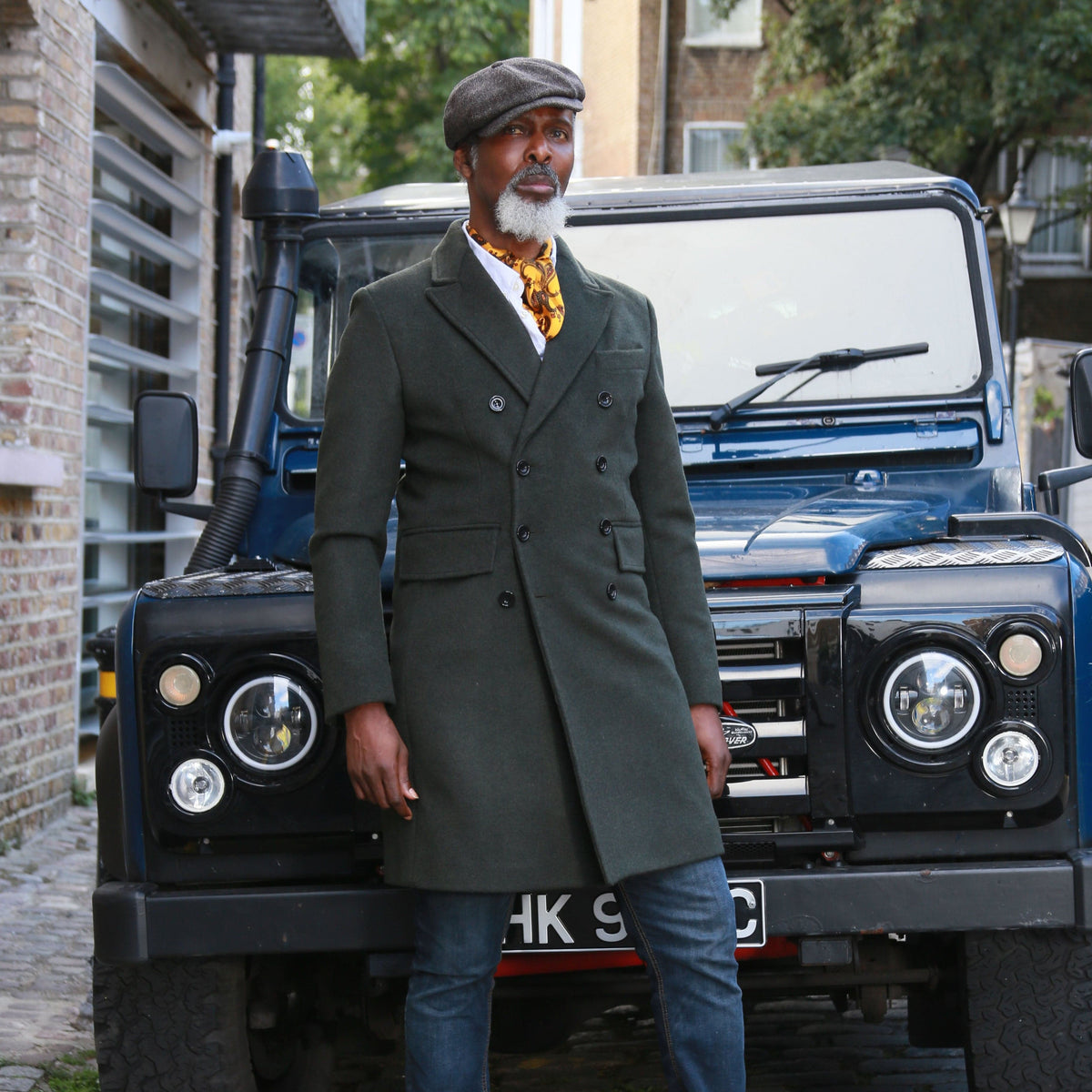 Green Double Breasted Overcoat - The Legend – Stumper & Fielding