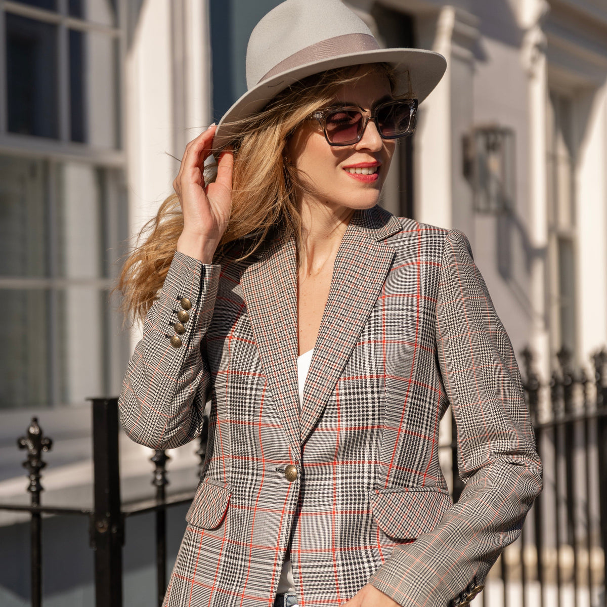 Blenheim – Prince of Wales Check Blazer – Stumper & Fielding
